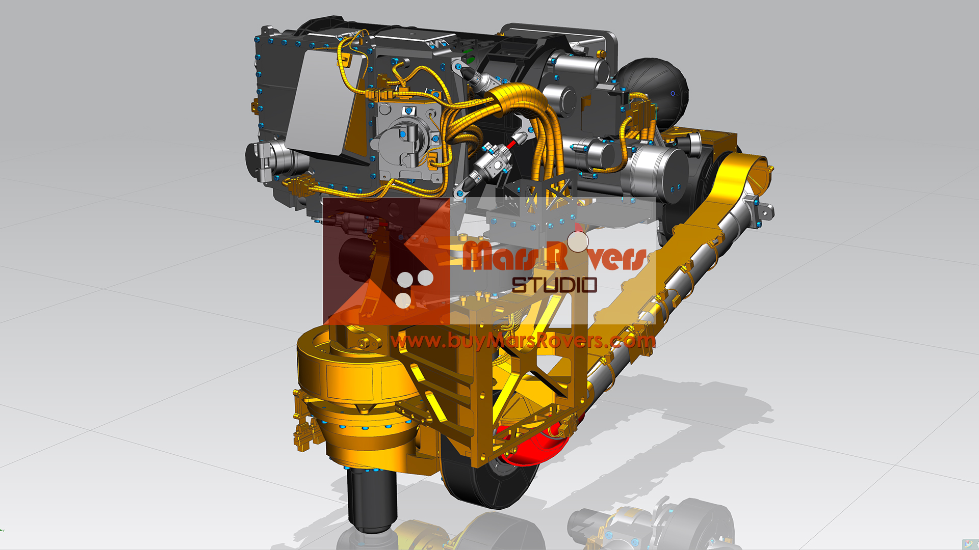 The Robotic Arm of the 1:2 Mars Rover 2020 Perseverance Replica’s ...