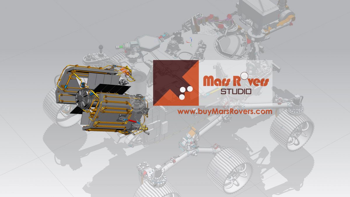 The MMRTG of the 1:2 Mars 2020 Perseverance Rover Replica – Mars Rovers ...