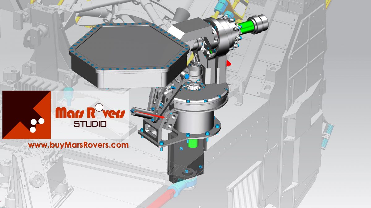 The X-Band High-Gain Antenna of the 1:2 Mars 2020 Perseverance Rover ...