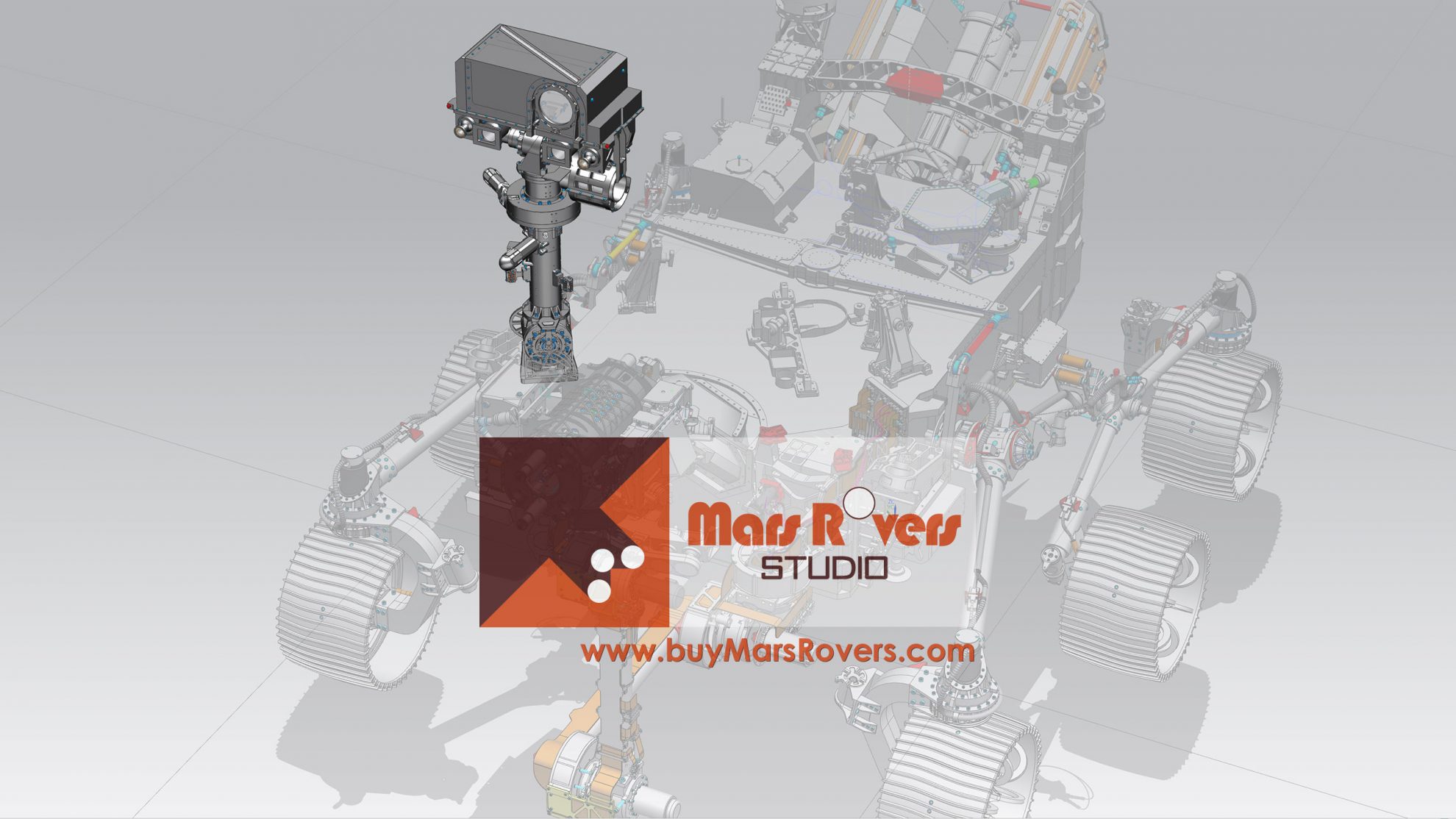The Mast of the 1:2 Mars 2020 Perseverance Rover Replica – Mars Rovers ...