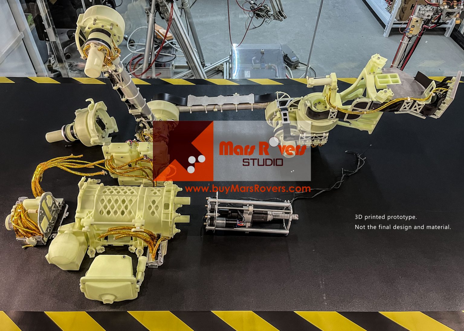 Verify the Assembly of the Robotic and Turret Parts of the 1:2 Mars ...